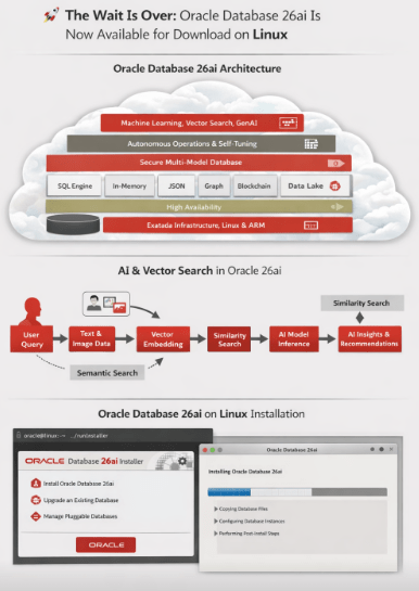 The Wait Is Over: Oracle Database 26ai is now available for download on ...